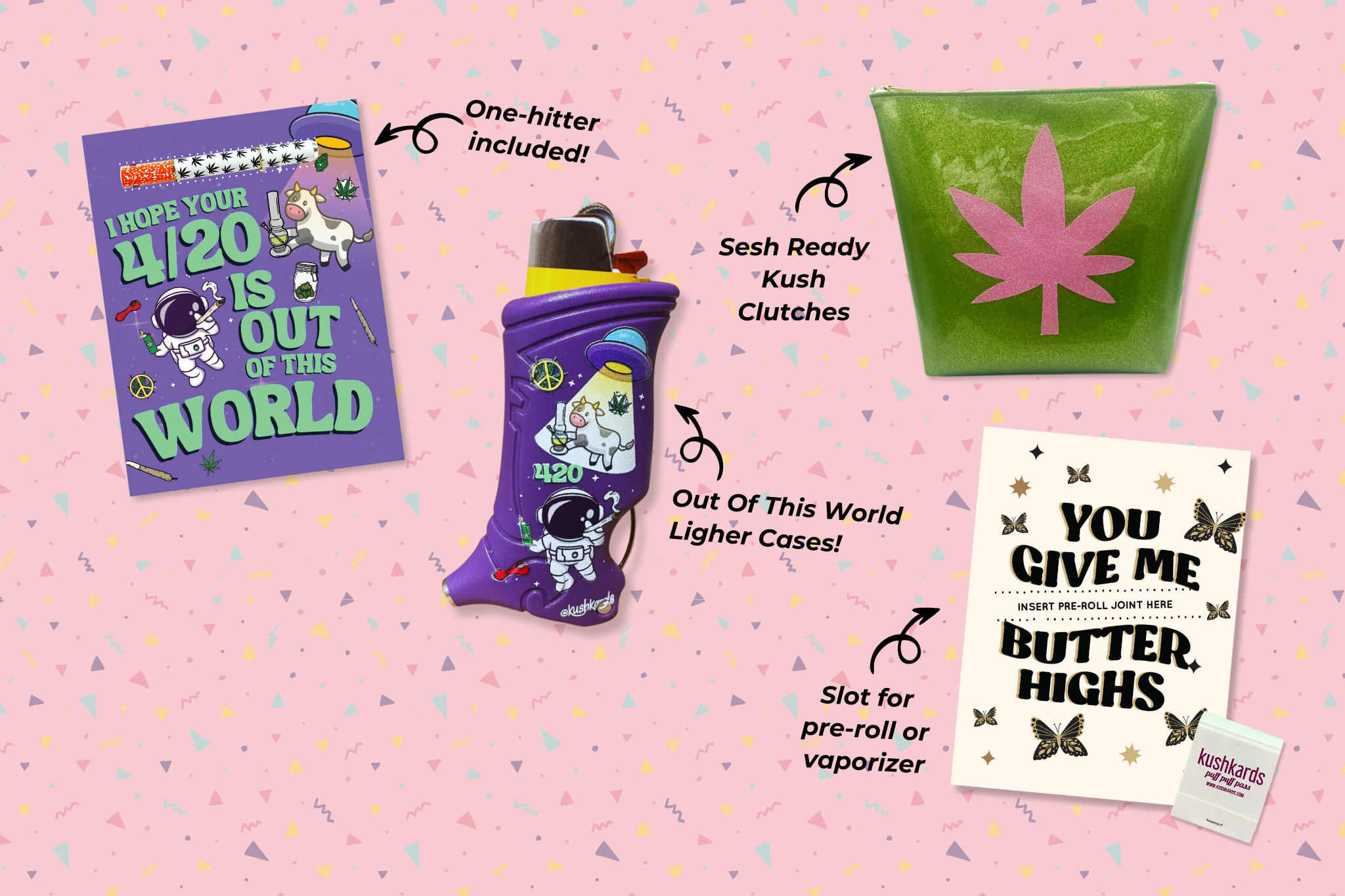 Gifts for Stoners • Cannabis Greeting Cards, Wrap, & more by KushKards