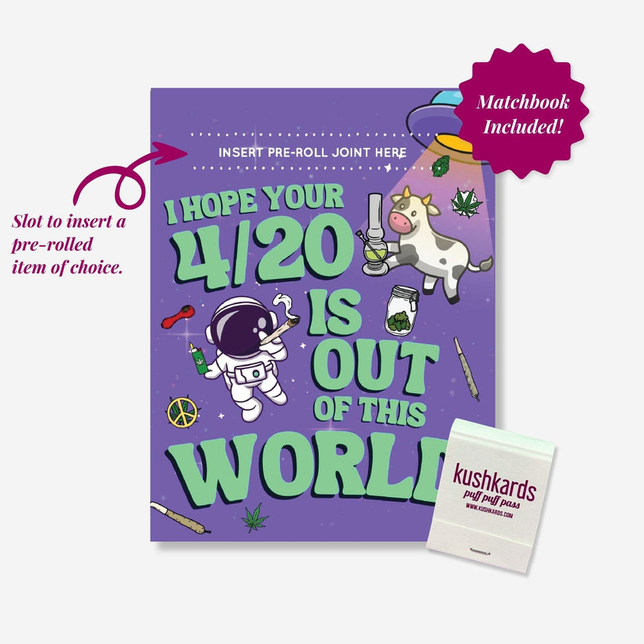 Gifts for Stoners • Cannabis Greeting Cards, Wrap, & more by KushKards